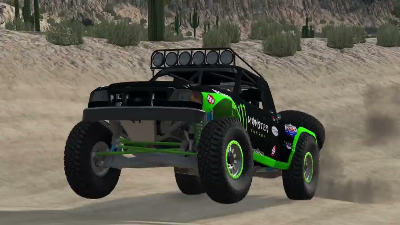 BeamngDrive Desert Racing Practice 2: Ford Ranger Edition - YouTube