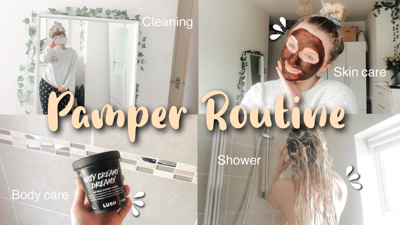 Pamper routine 2021 | mental health awareness week - YouTube