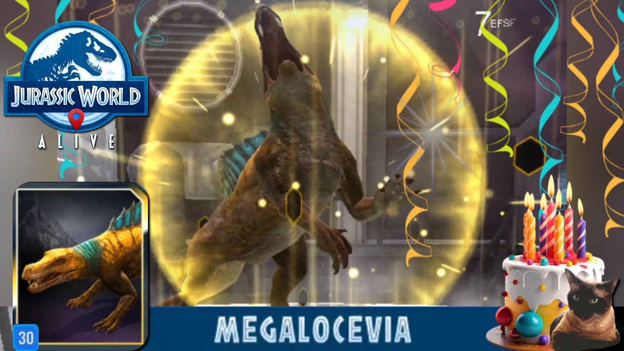 MEGALOCEVIA Apex Unlocked, Level 30 on Same Day!! 🥳 Jurassic World ...