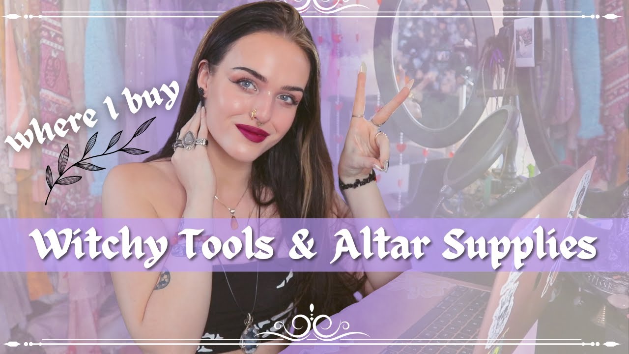 Where I Buy My Witchcraft Supplies & Altar Tools | Online Witchy Shop ...