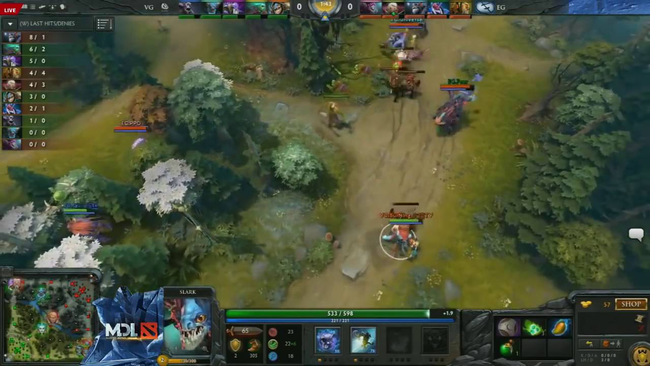 EG vs VG MarsTV Dota 2 League 2015 Winter game1 ViCi Gaming vs Evil Geniuses - YouTube