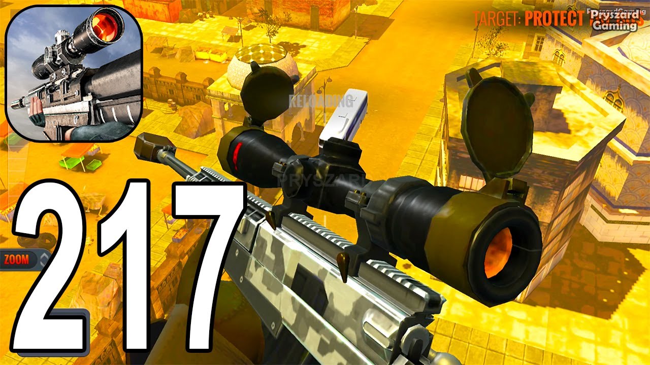 Sniper 3D Gun Shooting Games - Gameplay Walkthrough Part 217 Clearing ...