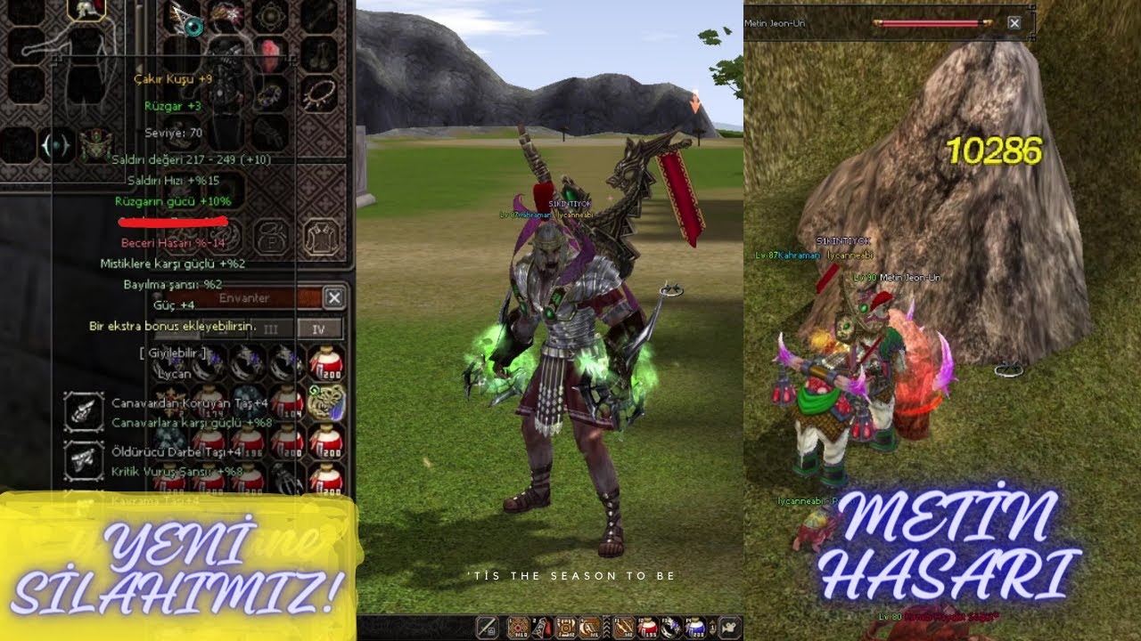 Metin 2 TR Ezel Lycan Serüveni Başlasınn!! - YouTube