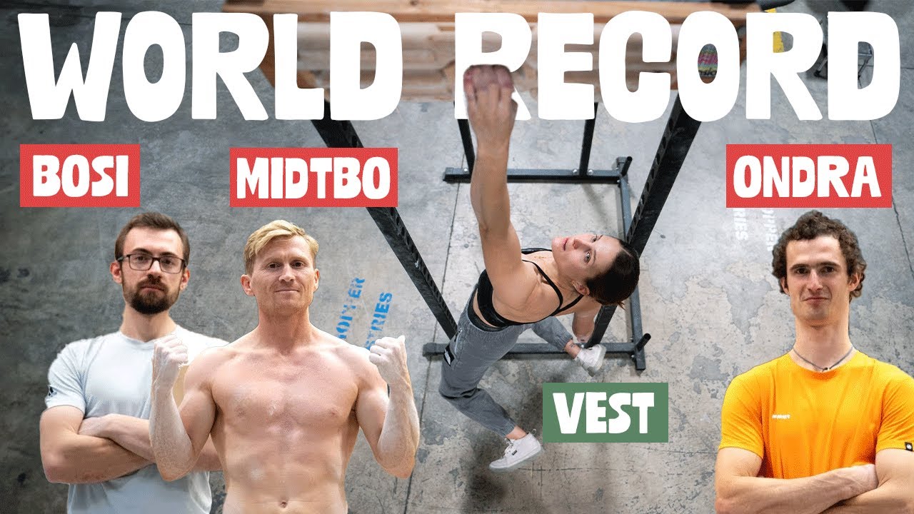 Breaking The WORLD RECORD For Finger Strength? ft. Magnus Midtbo - YouTube