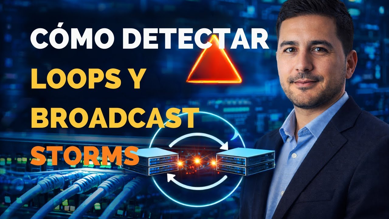 CÓMO DETECTAR LOOPS Y BROADCAST STORMS. - YouTube