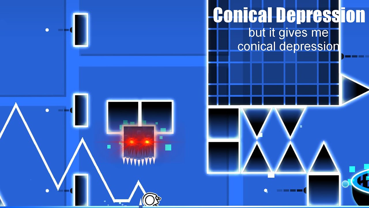 Conical Depression but it gives me conical depression... - YouTube