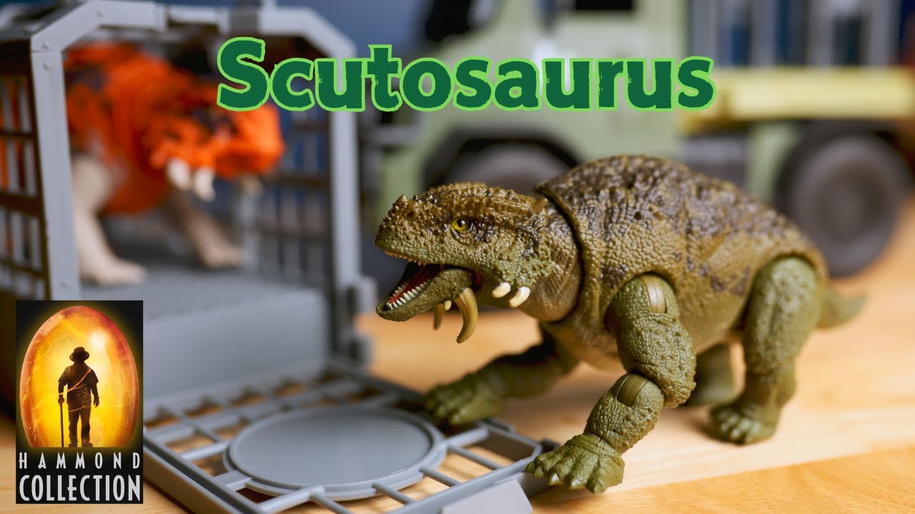 Is this the BEST small Hammond Collection figure? Scutosaurus Unbox and ...