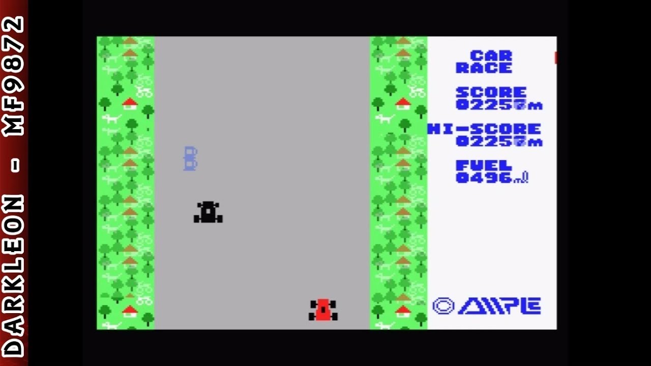 MSX - Car Race - YouTube