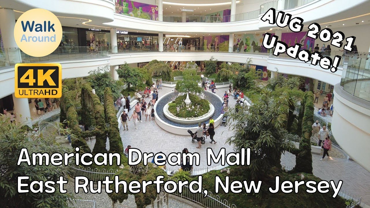 【4K60】 Walking - American Dream Mall in East Rutherford, New Jersey ...