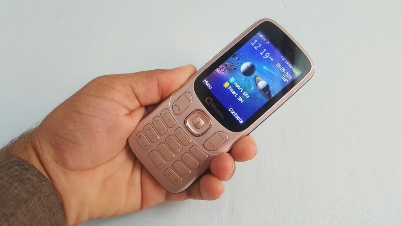 Qmobile E4 2020 unboxing - YouTube