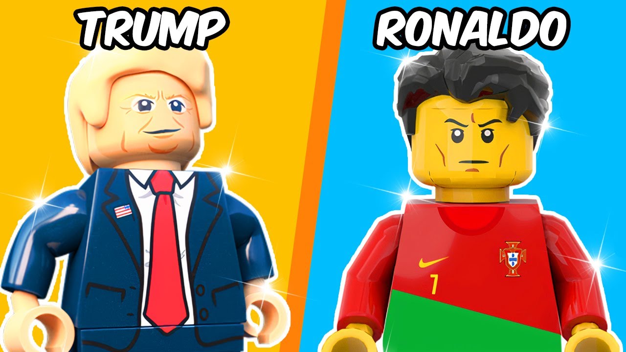 Famous People In LEGO... - YouTube