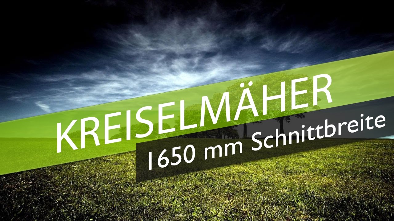Kreiselmäher PZ cm 165 | Infos und Kaufempfehlungen - YouTube