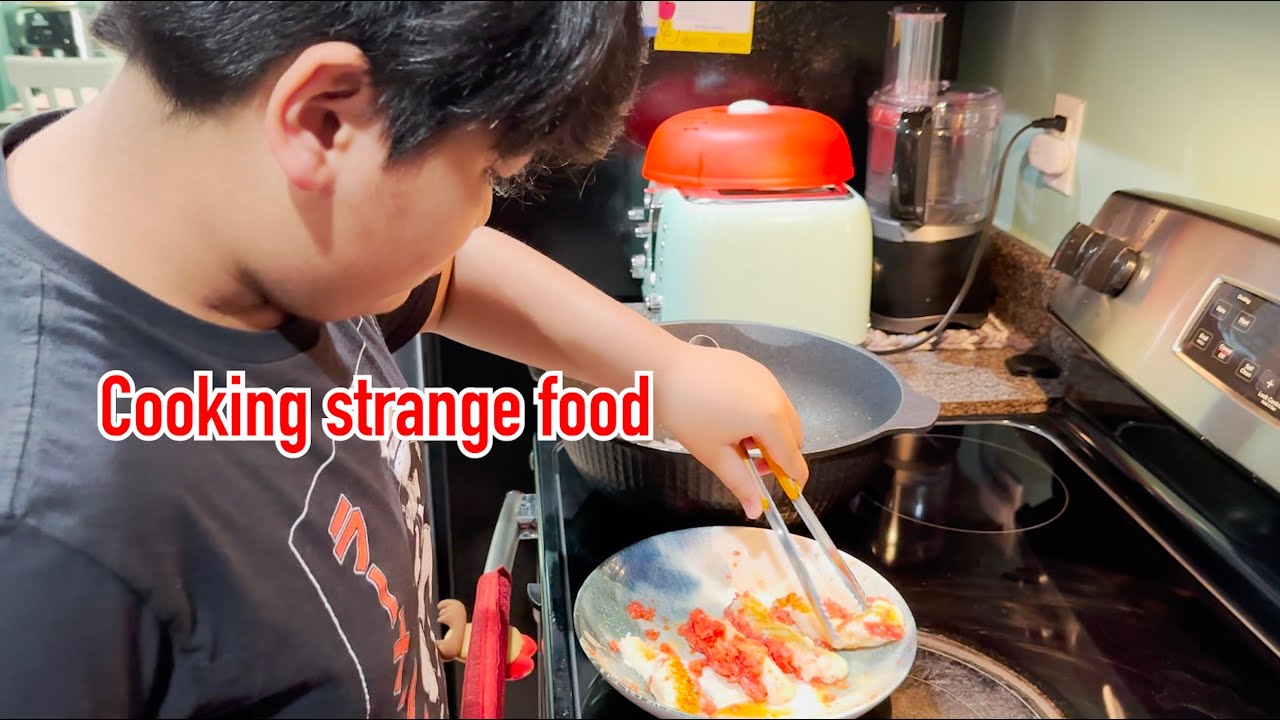 Cooking strange food - YouTube