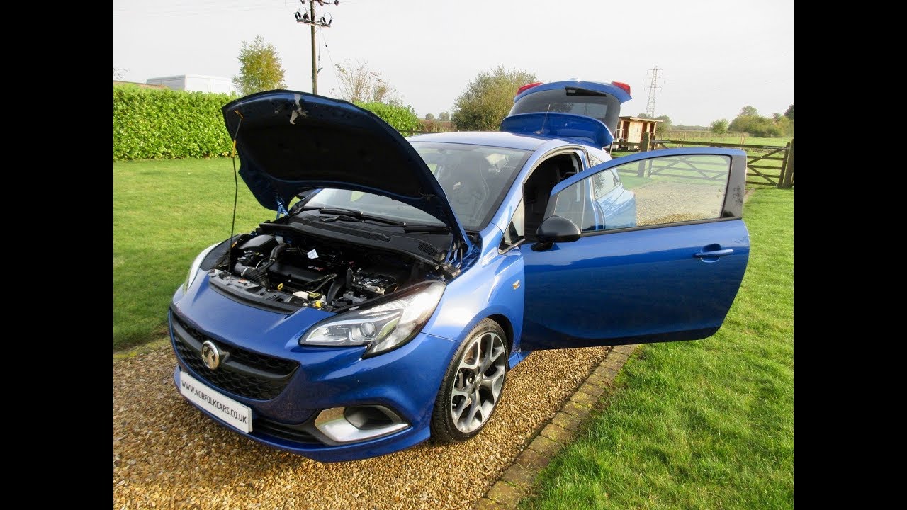2015 Vauxhall Corsa VXR Blue - YouTube