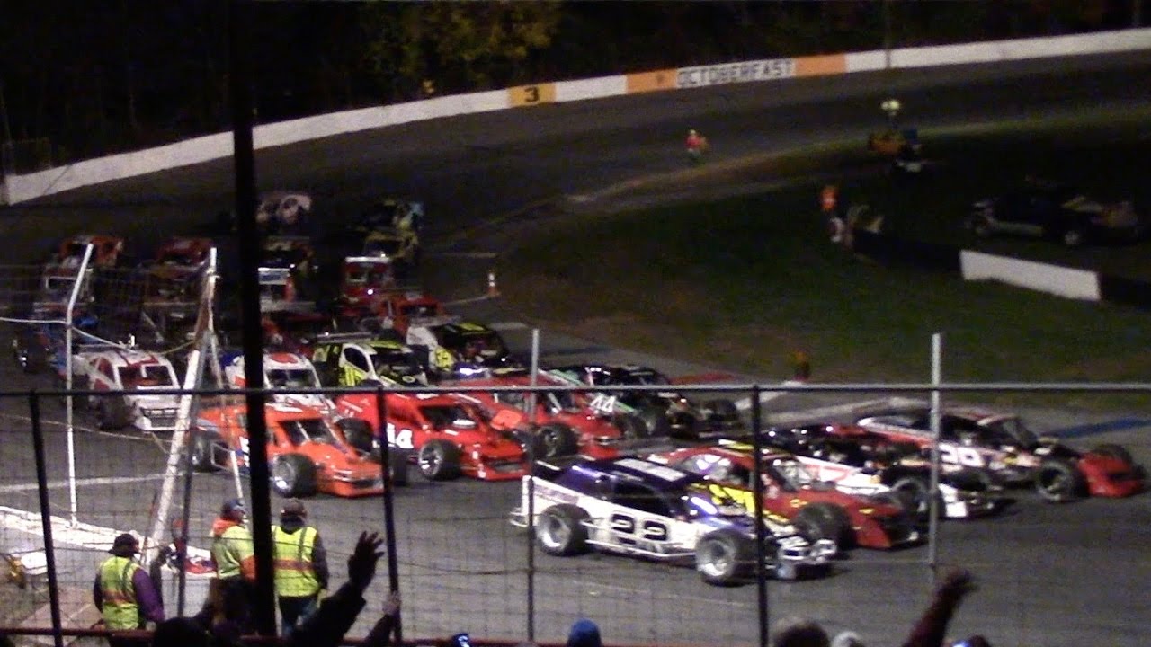 Mahoning Valley Speedway Octoberfast Highlights ROC Modifieds 10-22-16 ...