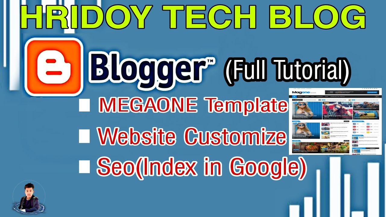 Complete Blogger Website, Customization and Google Index Best MegaOne Premium Template 2021 ...