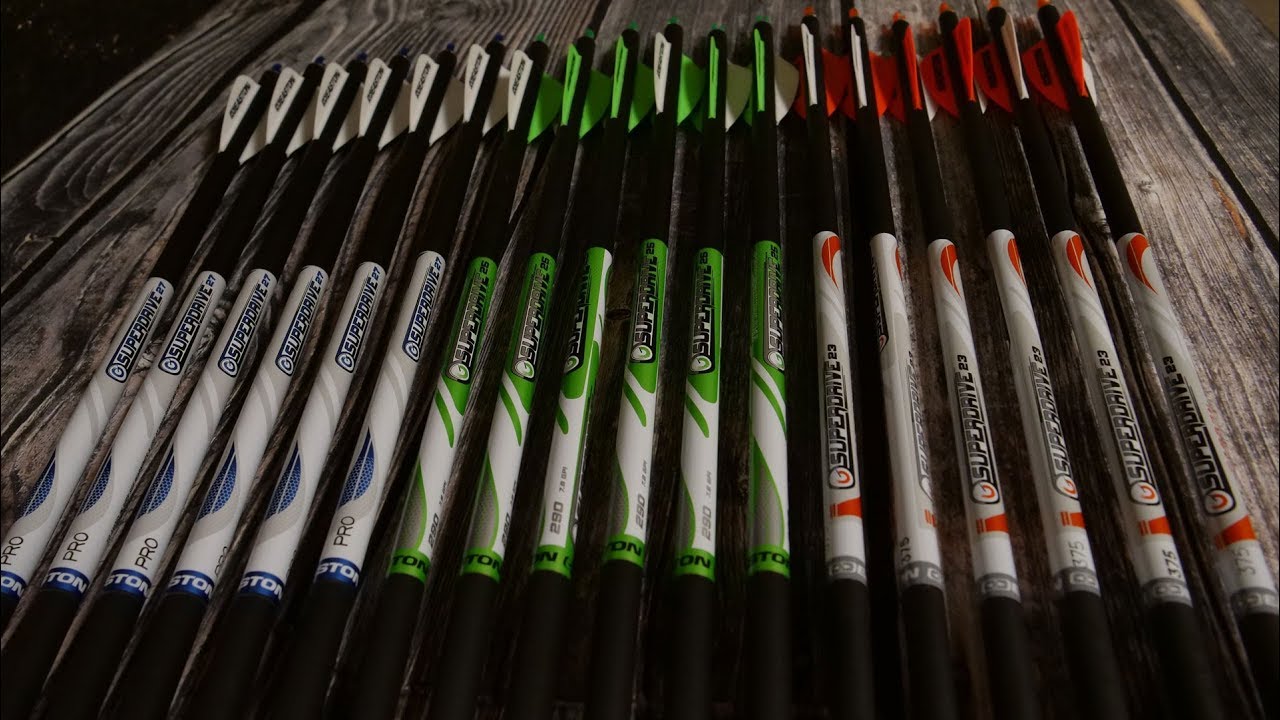 Easton Superdrive 3D Arrows - The ultimate 3D and indoor target shafts ...