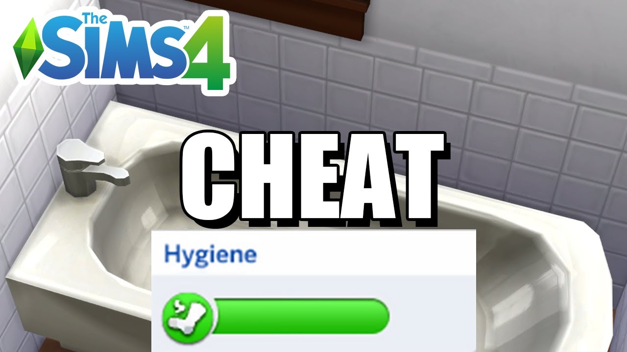 How To Fill Hygiene (Cheat) - The Sims 4 - YouTube