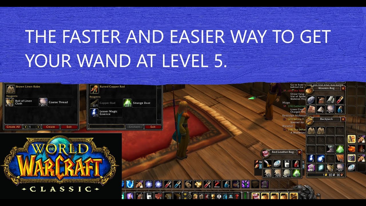 THE QUICKEST AND EASIEST WAY TO GET YOUR PRIEST WAND AT LEVEL 5 ...
