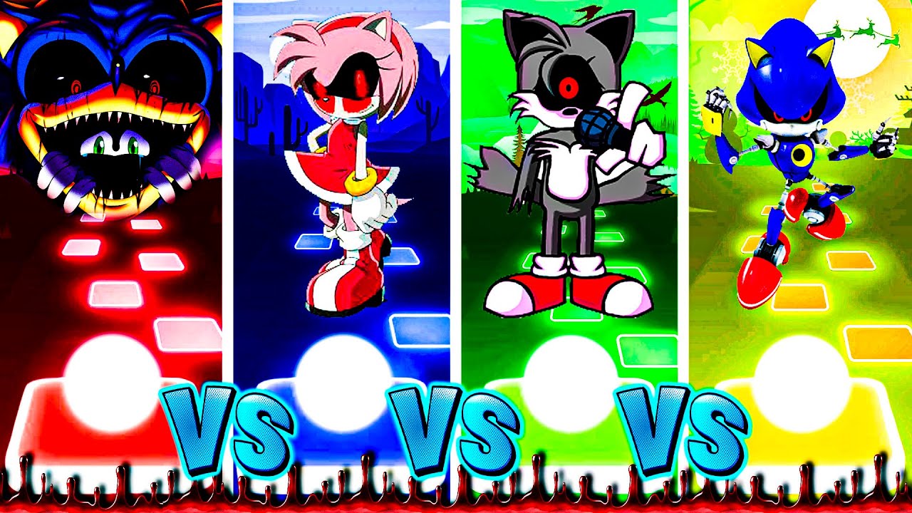 Sonic Exe Vs Amy Exe Vs Tails Exe Vs Metal Sonic Exe | #tileshop #tiles ...