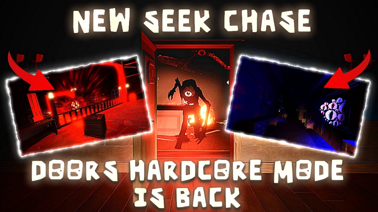 I Tried DOORS NEW HARDCORE MODE Update in Roblox | New Updated Seek Chase in Doors Hardcore Mode ...