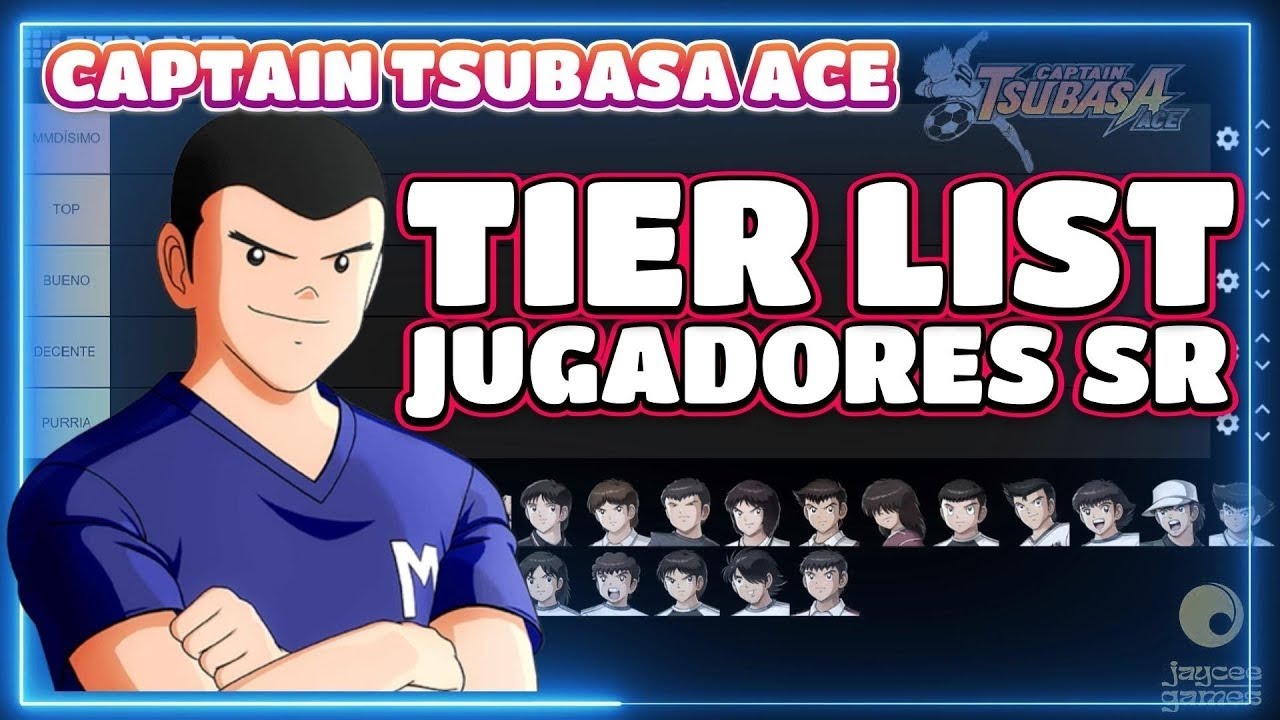 ⚽ TIER LIST JUGADORES RAROS (SR) - CAPTAIN TSUBASA ACE ⚽ #captaintsubasa #captaintsubasaace ...