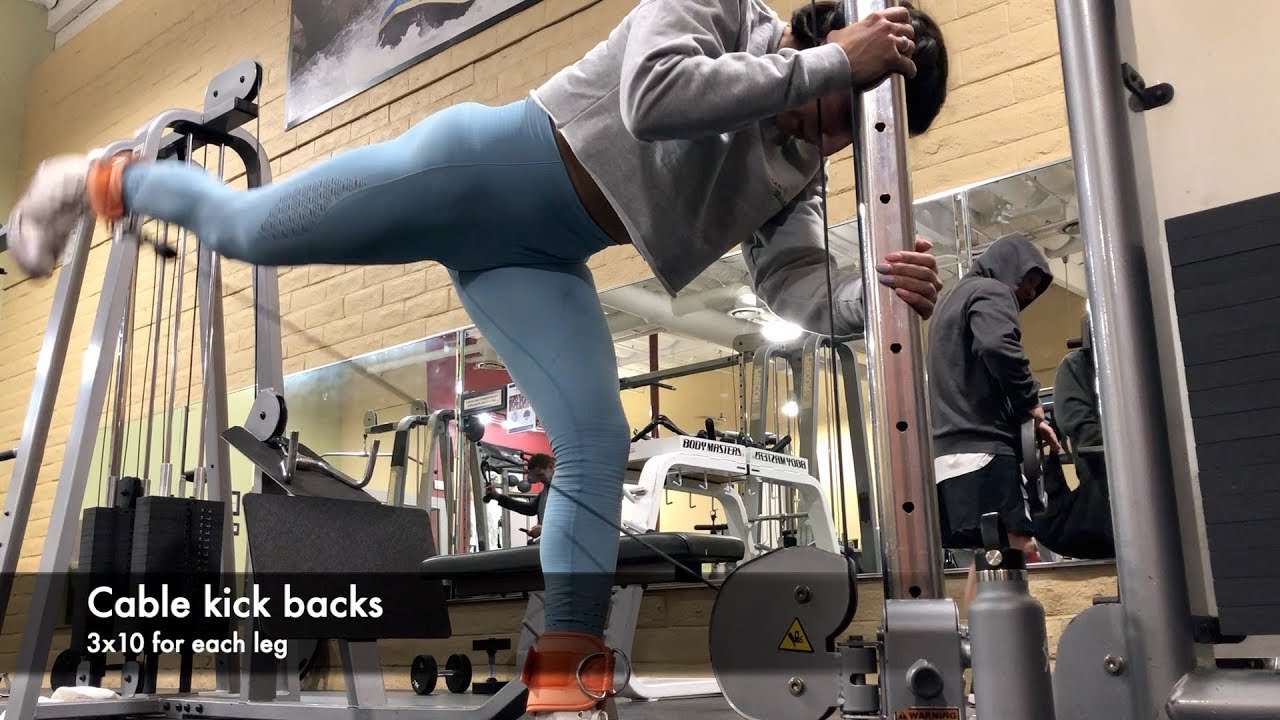 Vlog Ep. 4 - All Cable Leg Workout - YouTube