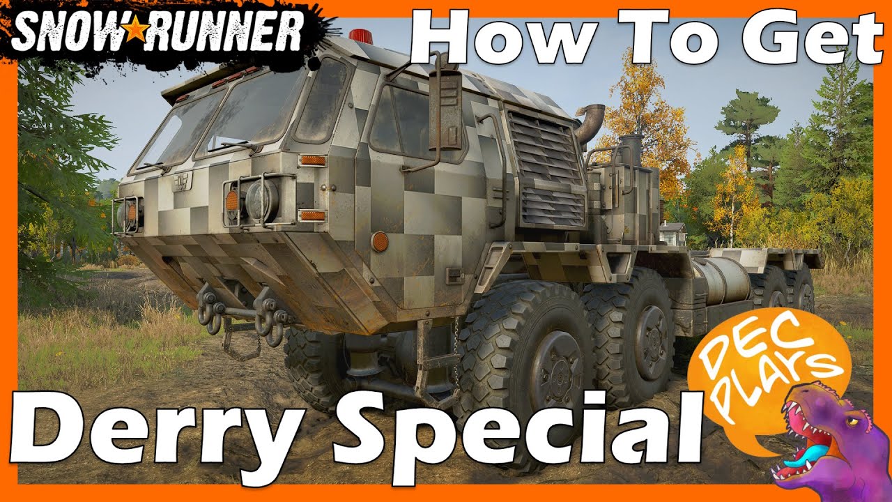 How to get the new Derry Special from Season 9 - Snowrunner - YouTube