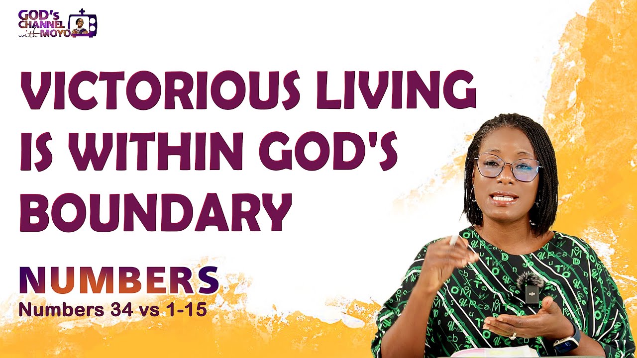 LIVING within the BOUNDARY of GOD'S WILL in our Lives | Bible Study on ...