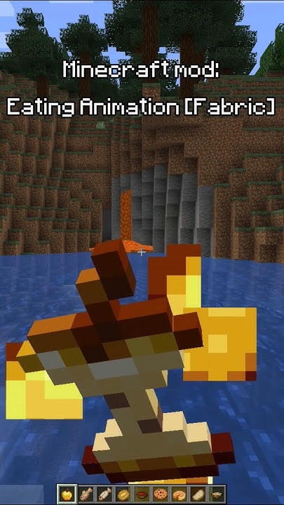 Eating Animation mod for fabric! #minecraft #theone_ss # ...