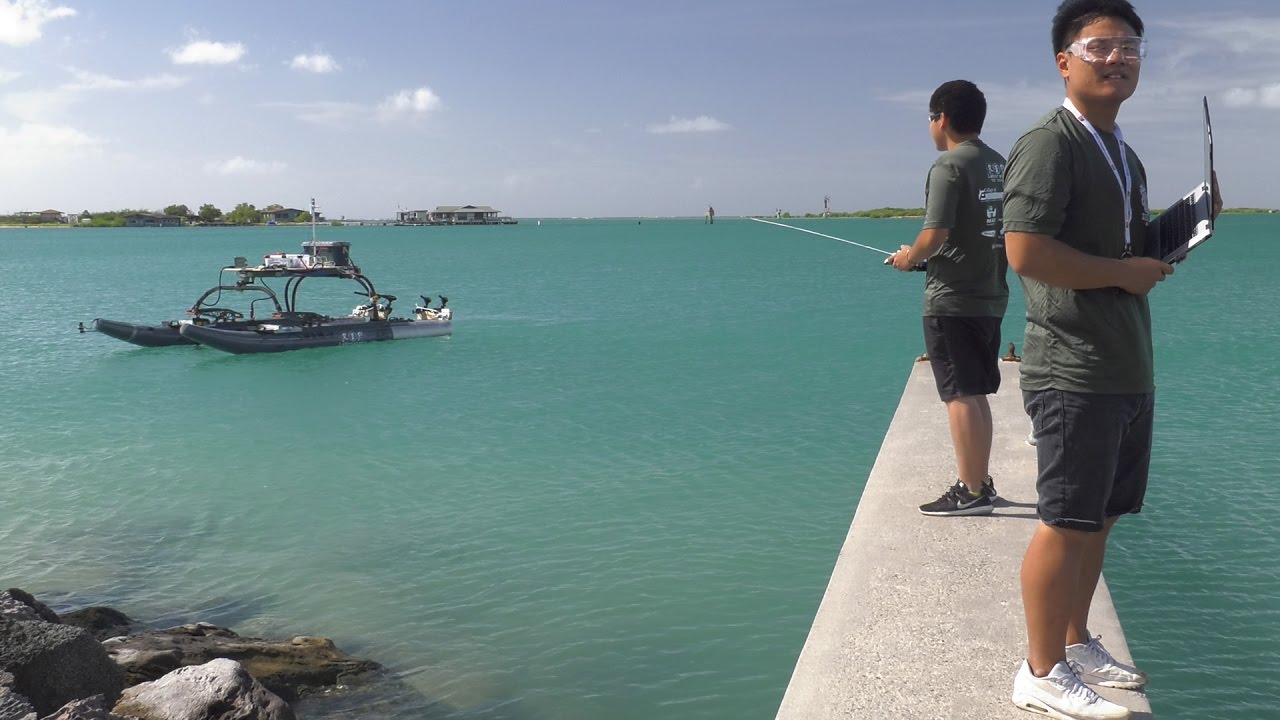 Robotic boat competition includes first-time UH Manoa team - YouTube