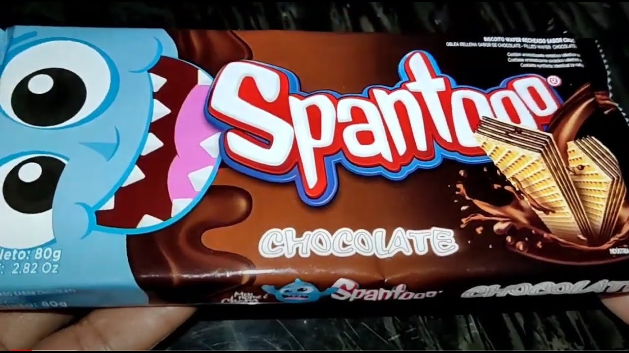 🔍 Review do Wafer Spantooo sabor chocolate - Itamaraty, você já ...