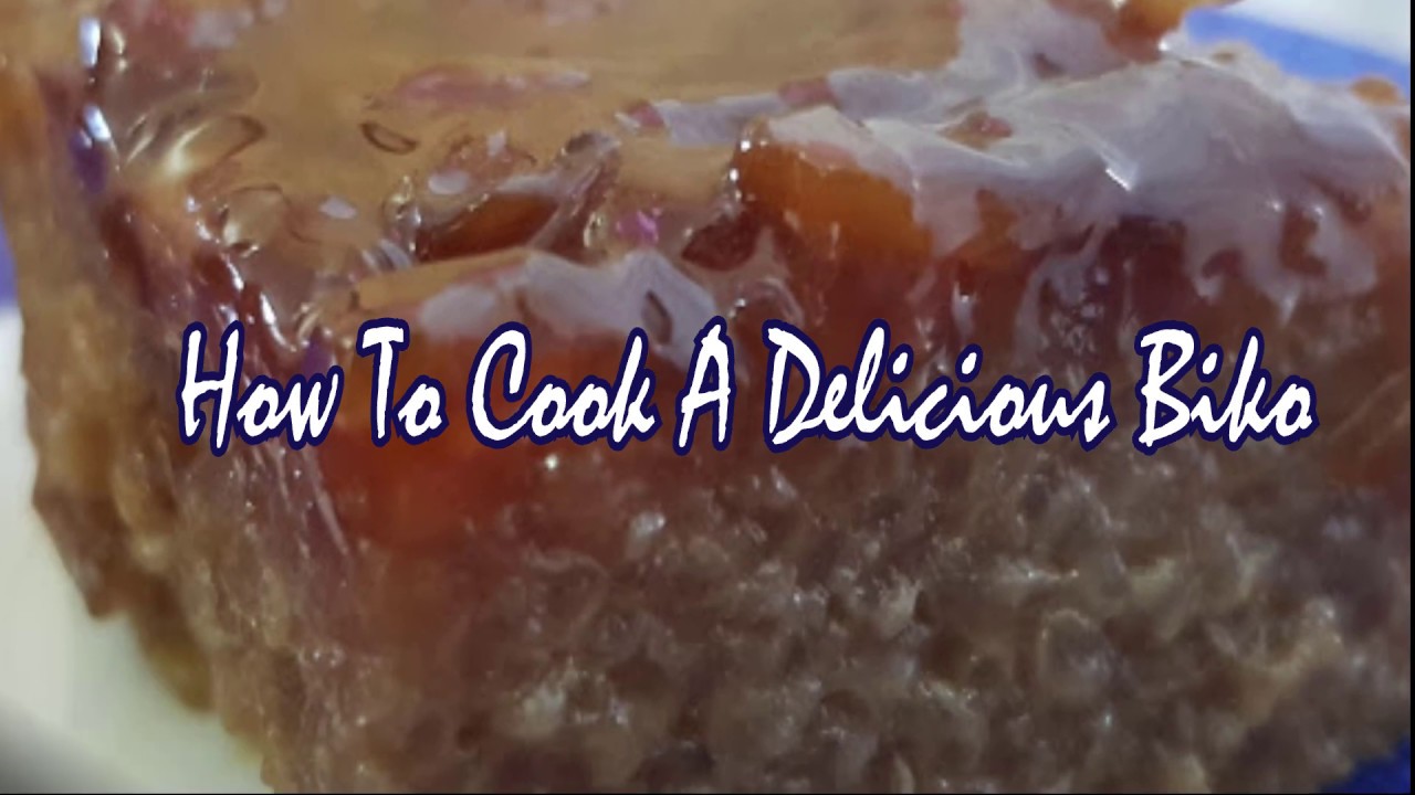 How To Cook Delicious Biko | Biko Recipe Bisaya Style | OTIKTV - YouTube