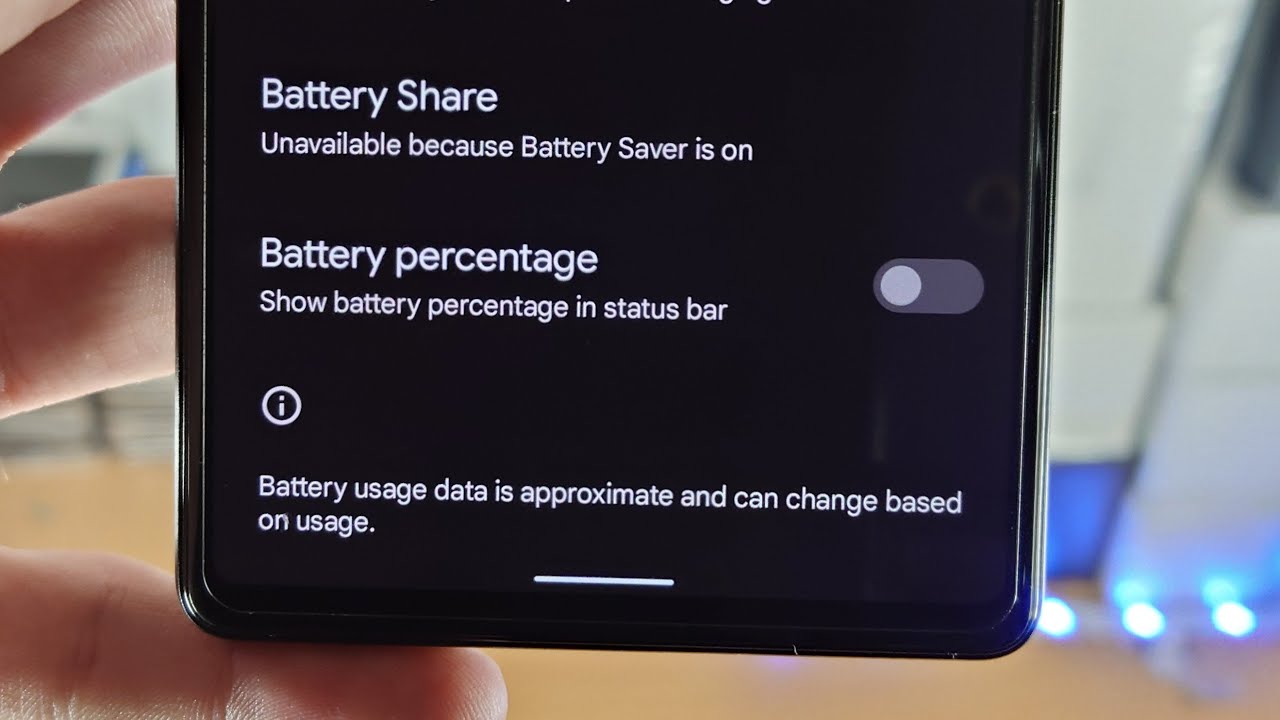 ANY Google Pixel How To View Battery Percentage! - YouTube