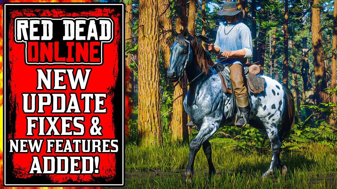 Surprise NEW PATCH in Red Dead Online! Stable & Wagon FIXES, New ...