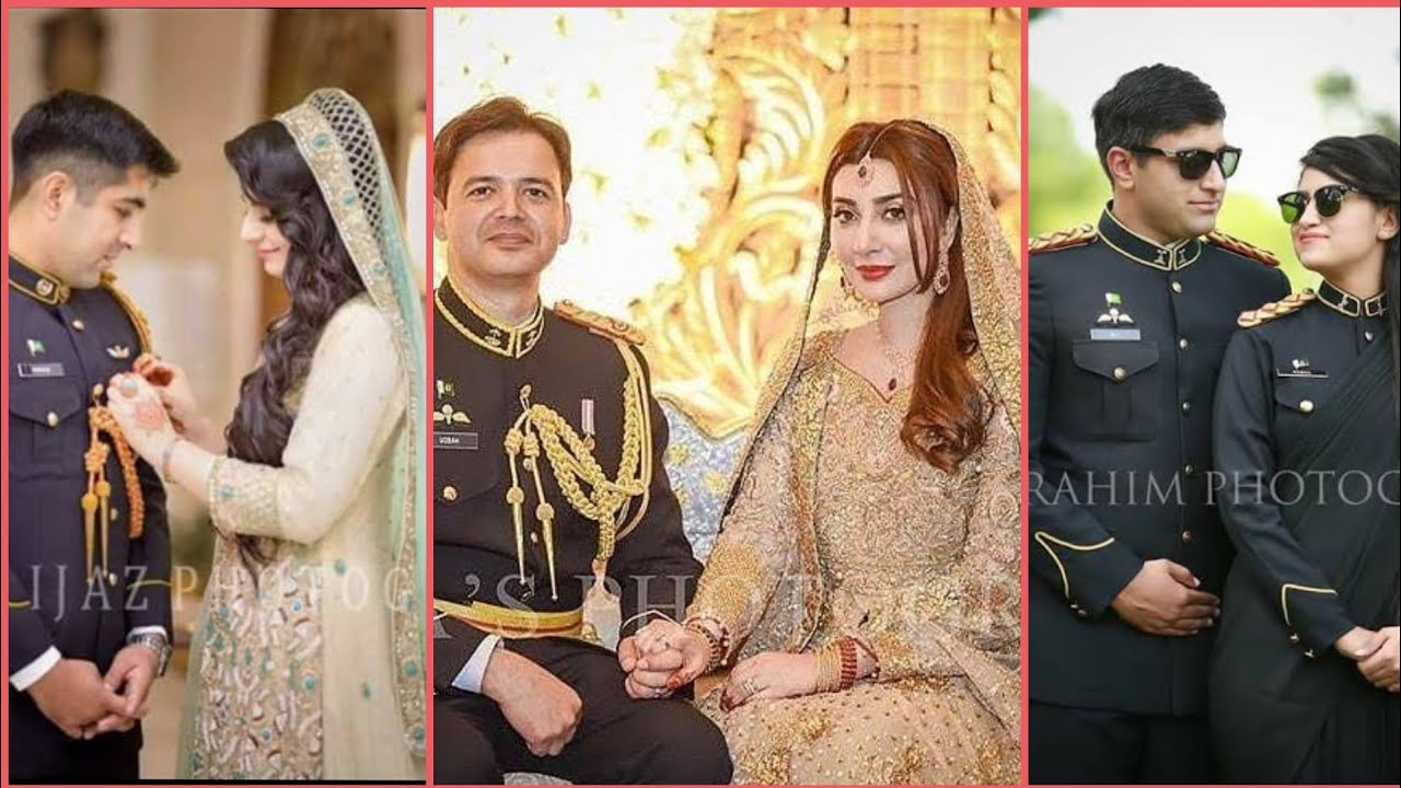 Top beautiful army couples 2020/army officers with their beautiful wife ...