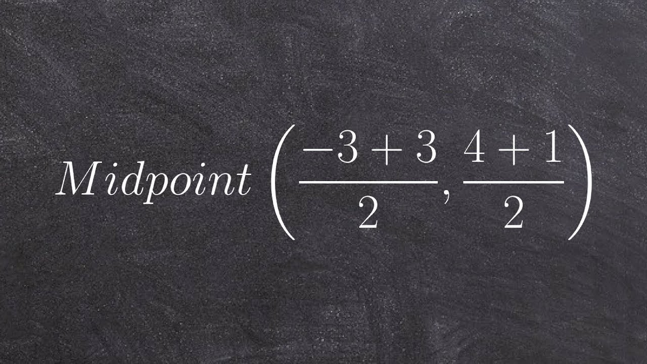 How To Determine The Midpoint Between Two Points On A Coordinate Axis YouTube how-to-determine-the-midpoint-between-two-points-on-a-coordinate-axis-youtube
