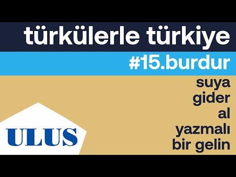 Erol Köker - Suya Gider Al Yazmalı Bir Gelin | Burdur Türküleri