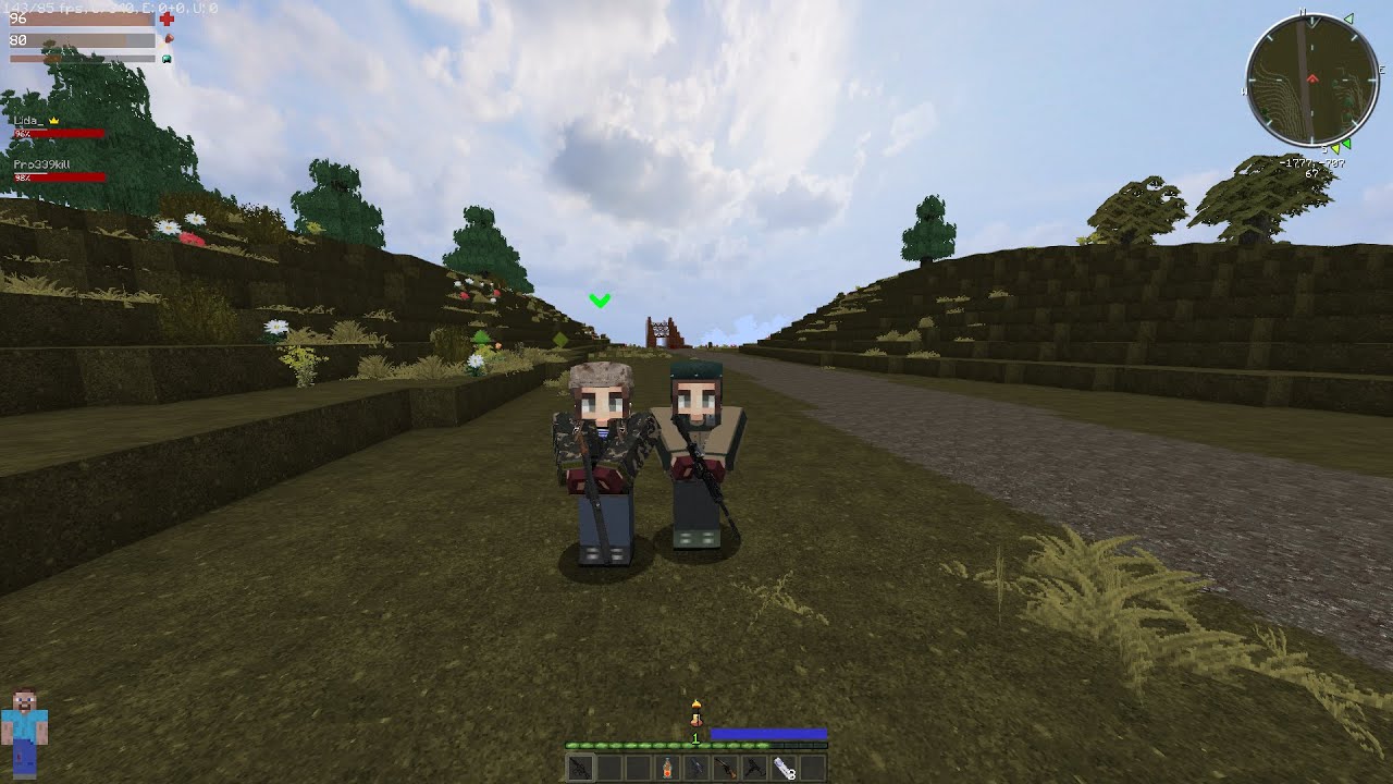 Играю на новом проекте I CraftZ - YouTube