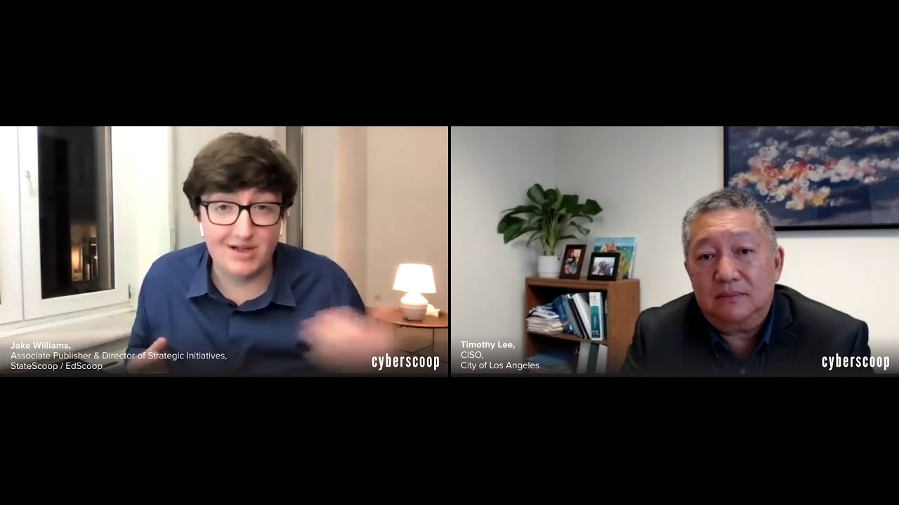 Cybersecurity and local government | Timothy Lee, CISO, City of Los ...