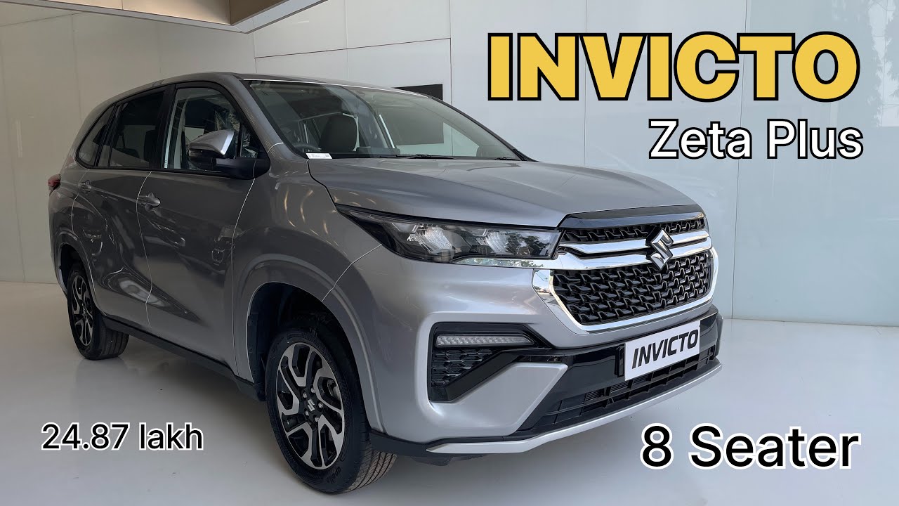 2023 Maruti Suzuki Invicto Review | Zeta Plus 8 Seater | @24.87L | 24 ...