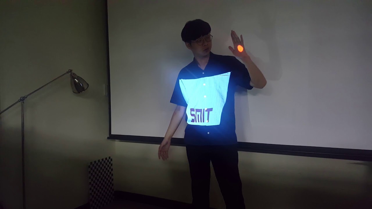 Dynamic Projection Mapping using Kinect-based Skeleton Tracking - YouTube
