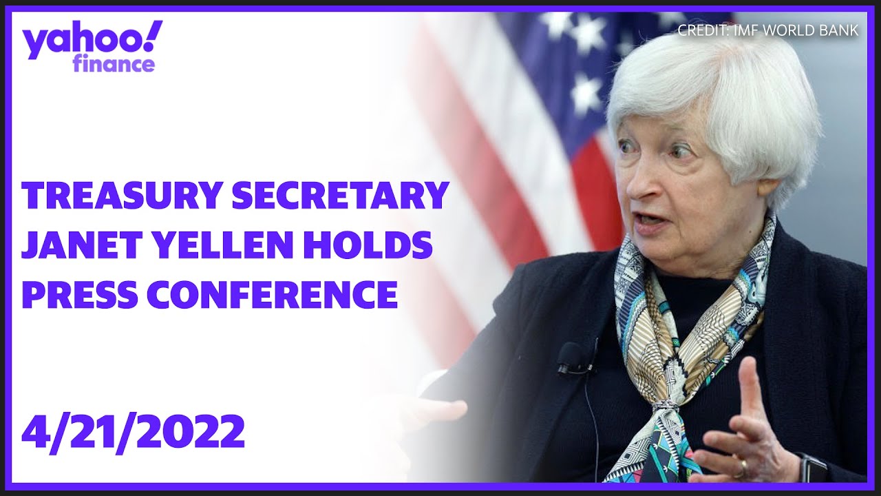 US Secretary of Treasury Janet Yellen holds Press Conference: Credit ...