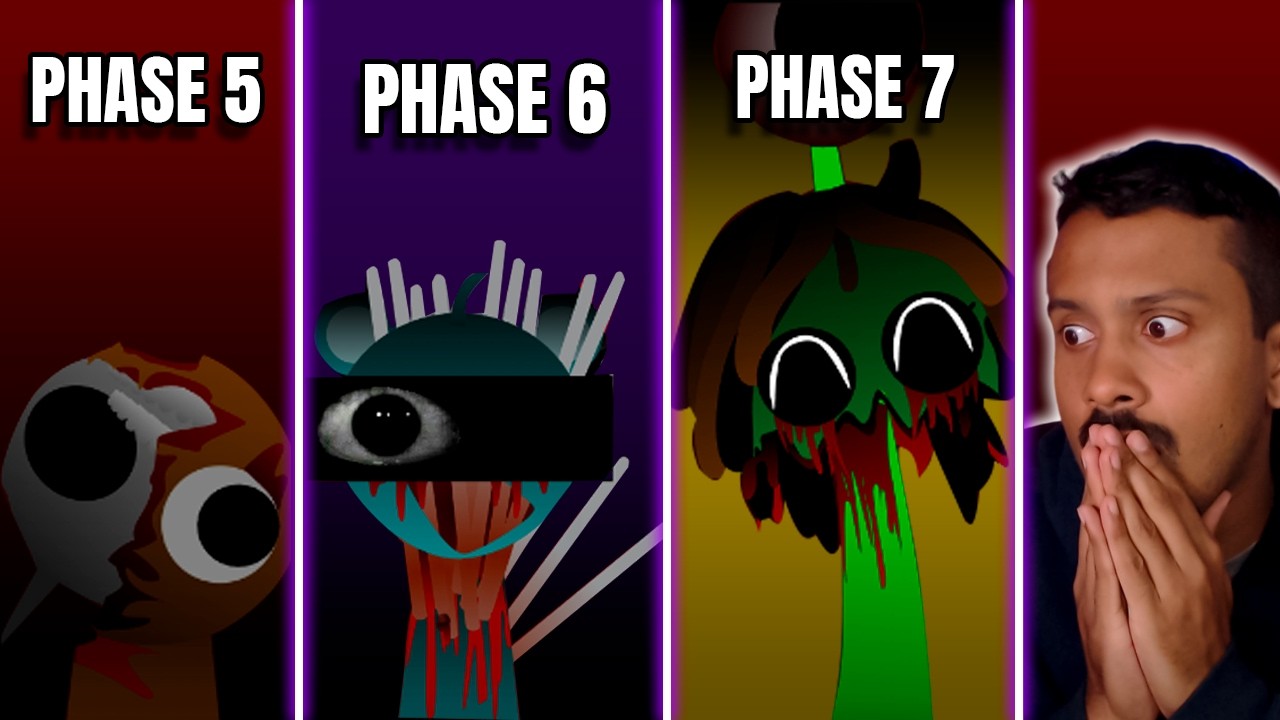 PASSARAM DOS LIMITES 😱! As Fases MAIS BIZARRAS do Sprunk Incredibox ...