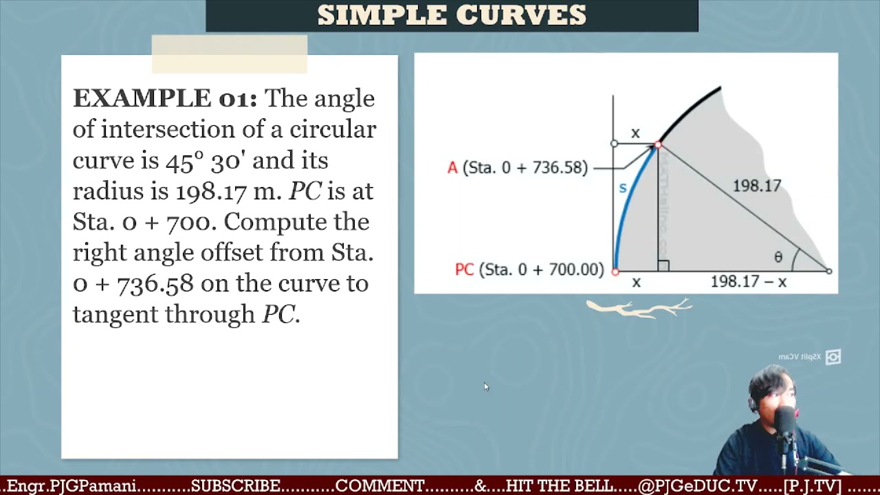 CE 2121-FUNDAMENTALS OF SURVEYING -M12-HORIZONTAL ALIGNMENT-SIMPLE ...