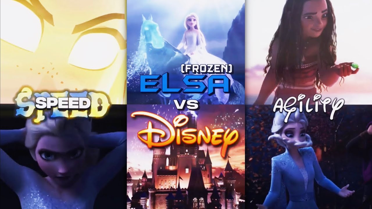 Elsa vs Disney PT. 1 |I VS BATTLES || #elsa #frozen #disney #vsbattles ...