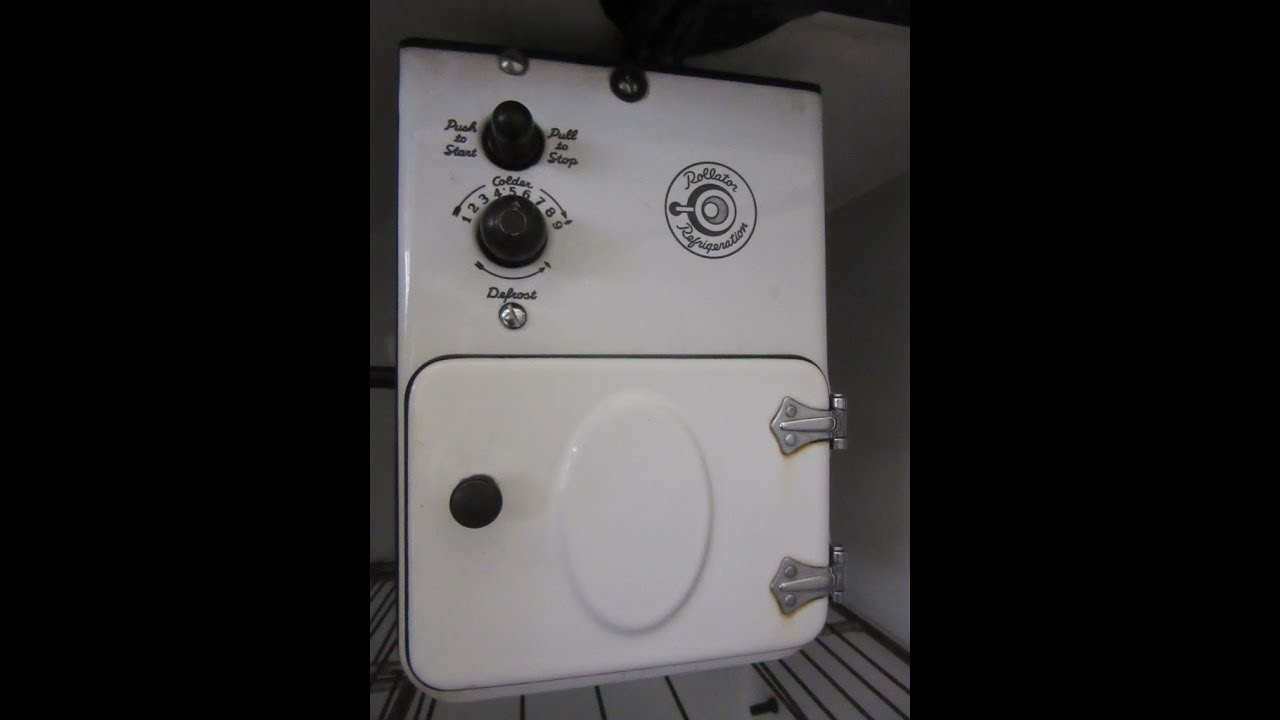 Norge Rollator Antique Refrigerator Repair - 1 - Project intro and ...