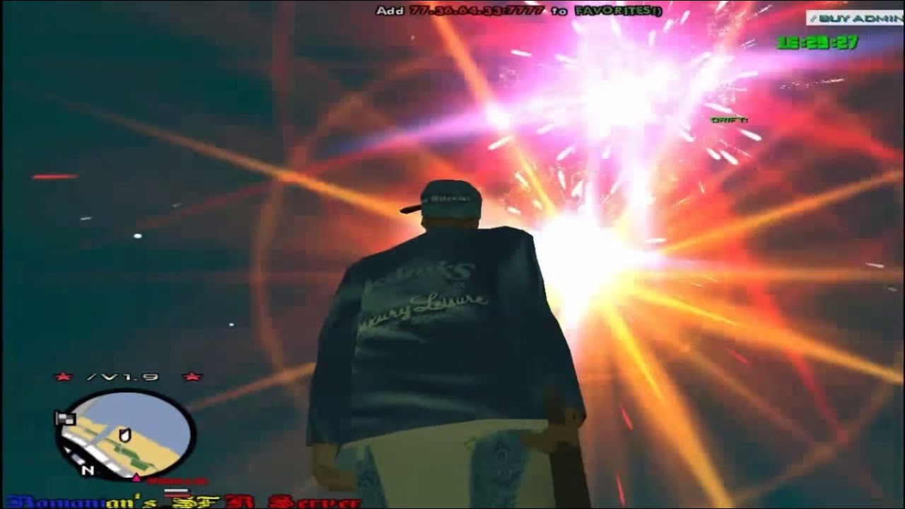 GTA San Andreas - FireWorks Mod (Sa:Mp) - YouTube