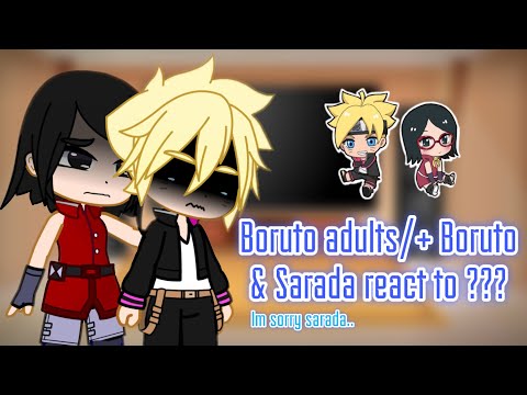 👉 Boruto Adults + Boruto & Sarada react to ??? 🔻Part 3. (❗️BoruSara❗️)