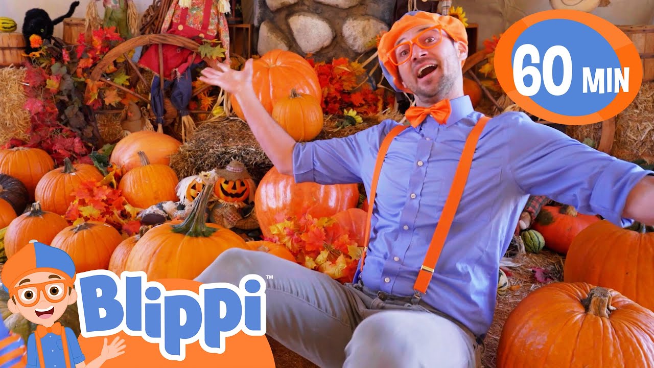 Blippi visits a Pumpkin Farm! | Sing Along | Learn ABC 123 | Fun ...